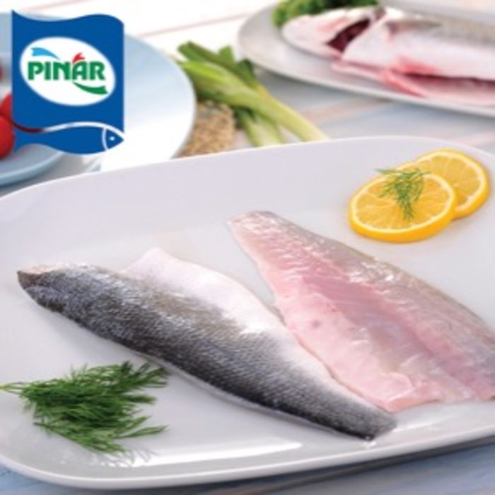 Buy Pinar Frozen Sea Bass Fillets (90-110g)-1x1kg - Order Online From ...
