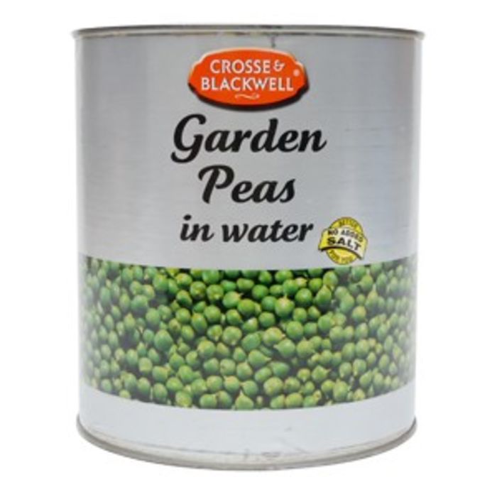 Buy Crosse & Blackwell Garden Peas-(Tin)-1x2.61kg - Order Online From ...