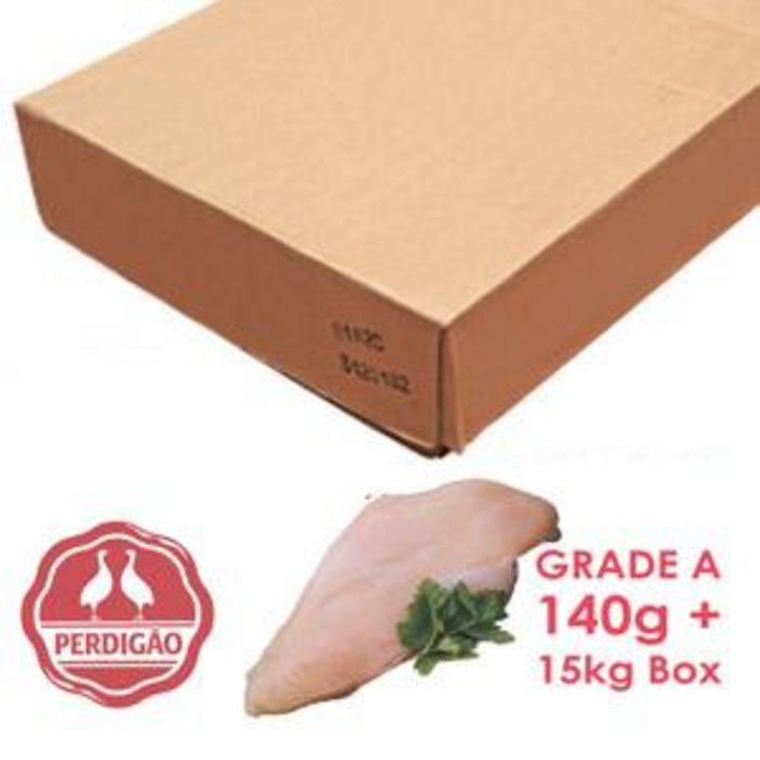 Buy Perdigao IQF Halal Raw Brazilian Chicken Fillets (1.2-1.6% Salt ...