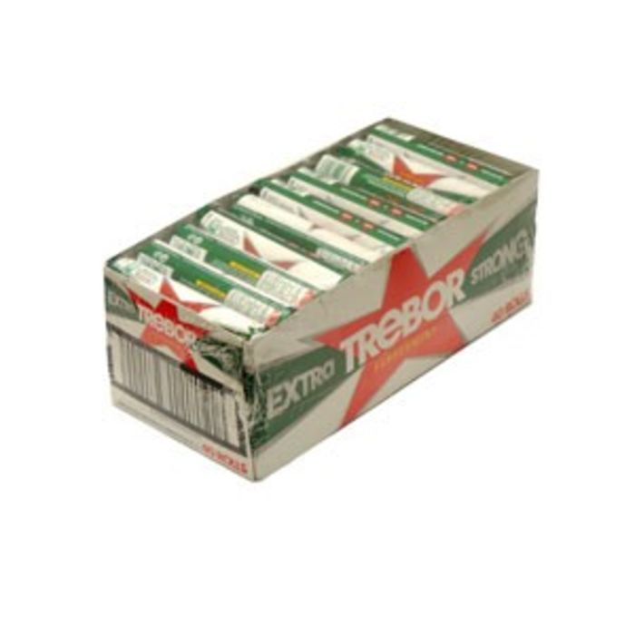 Buy Trebor Extra Strong Peppermint Mints Roll 40x41.3g - Order Online ...