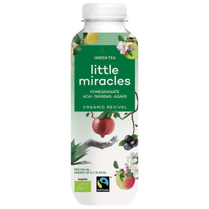 Buy Little Miracles Green Tea-12x330ml - Order Online From JJ Foodservice