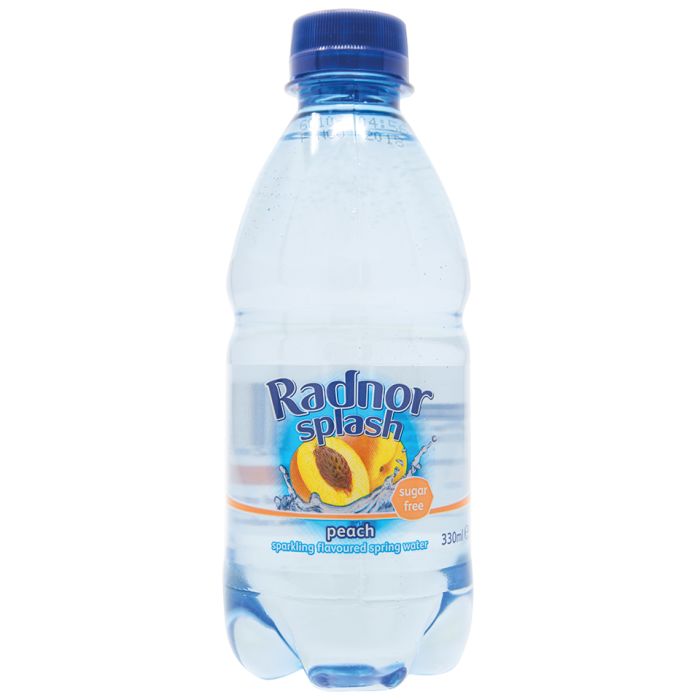 Buy Radnor Splash Peach Sparkling Water-24x330ml - Order Online From JJ ...