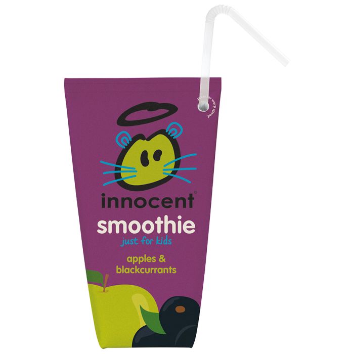 Buy Innocent Apples & Blackcurrants Smoothie For Kids-24x180ml - Order ...