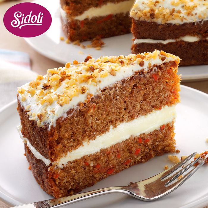 Buy Sidoli Carrot Cake-1x14ptn - Order Online From JJ Foodservice