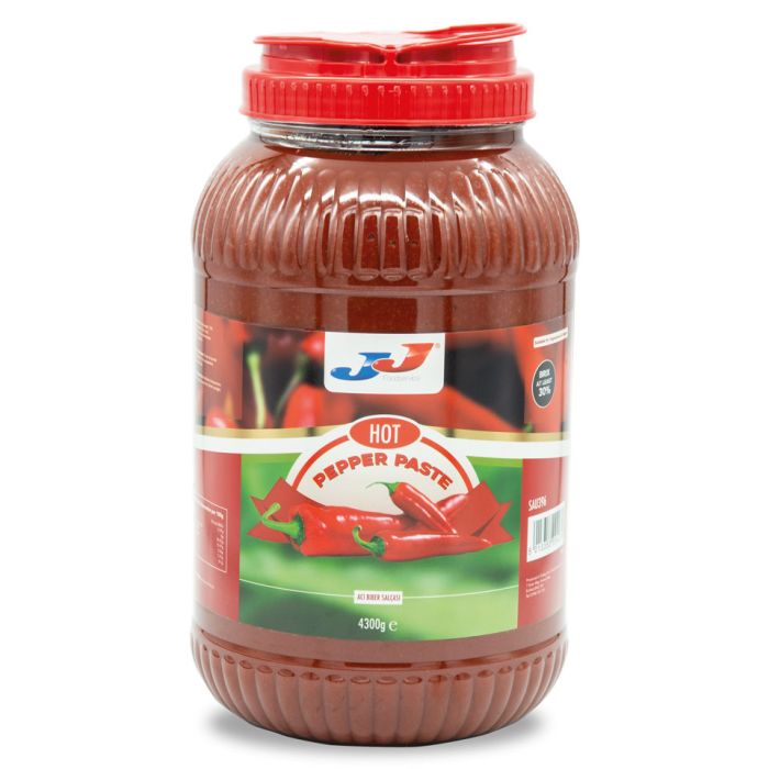 Buy JJ Hot Pepper Paste (Aci Biber Salcasi)-1x4.3kg - Order Online From ...