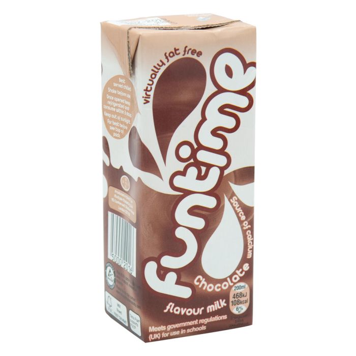 Buy Funtime Chocolate Flavoured Milk-30x200ml - Order Online From JJ ...